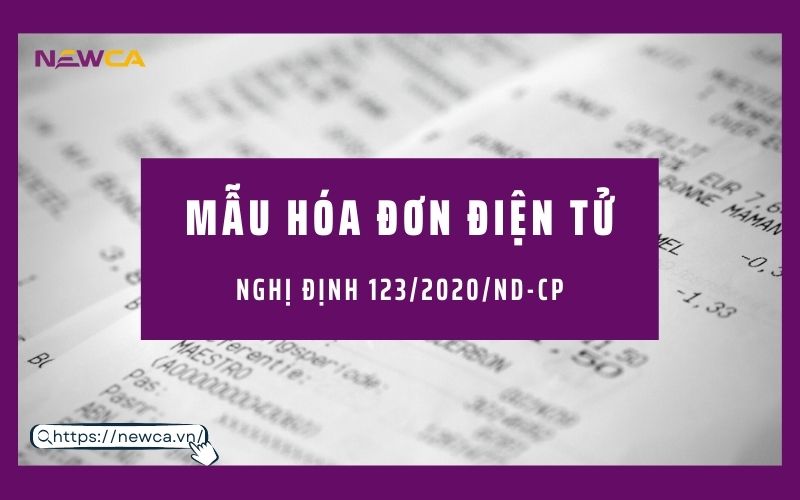 5 mẫu hóa đơn điện tử phổ biến theo quy định