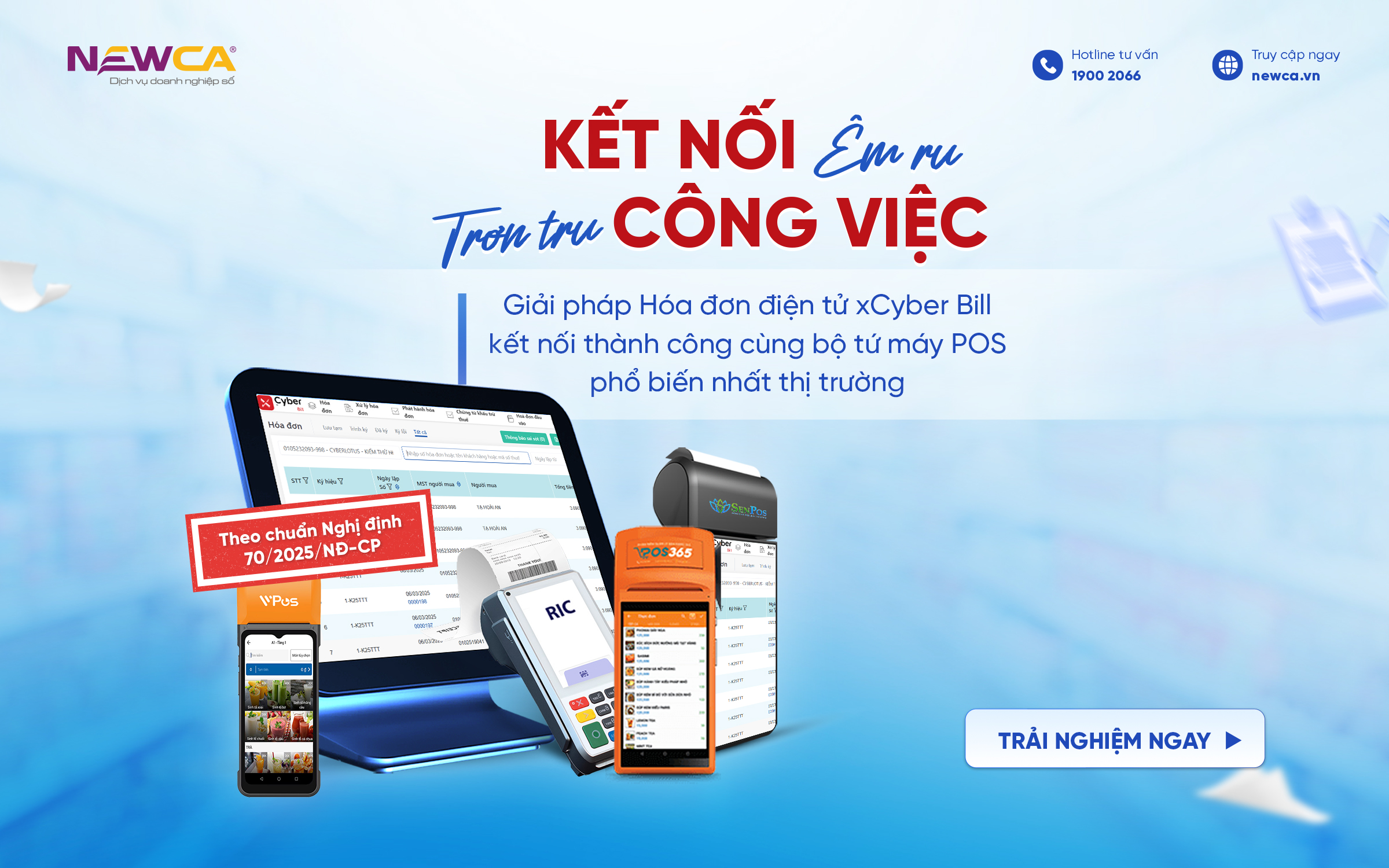 Phần mềm bán hàng NewCA | Nhà phân phối uy tín #1 Việt Nam