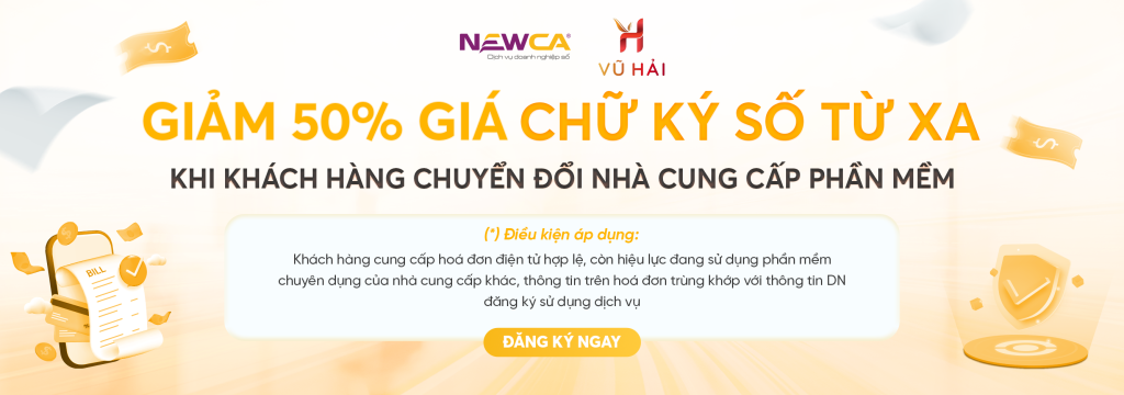 Giảm giá 50% khi khách hàng chuyển đổi nhà cung cấp phần mềm - NewCA